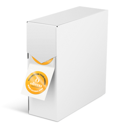 Witte PVC stickers op rol - PrintXpert